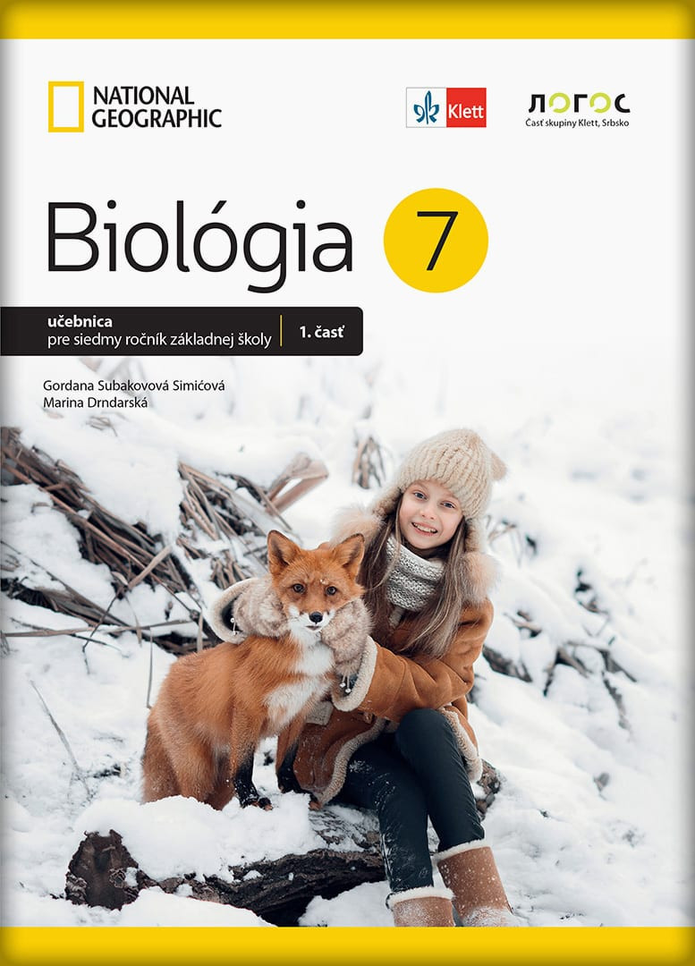 Biologija 7 - udžbenik iz dva dela na slovačkom jeziku - Novi Logos