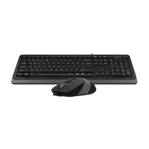 A4TECH F1010 USB US siva tastatura + USB sivi miš