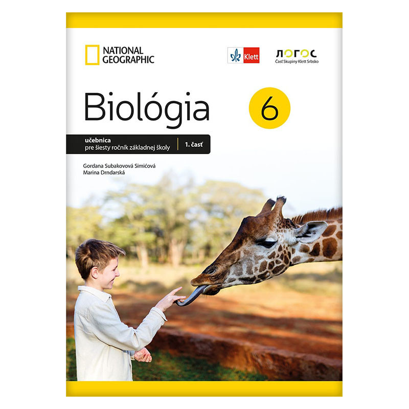 Biologija 6 - udžbenik 1. i 2. deo na slovačkom jeziku - Novi Logos