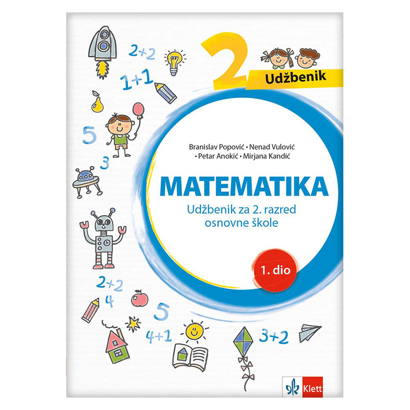 Matematika 2 - udžbenik iz 4 dela na bosanskom jeziku - Klett