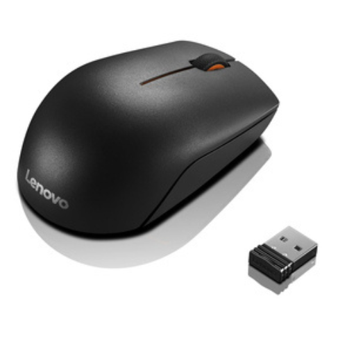 LENOVO 300 Wireless Compact Mouse (Black) (GX30K79401)
