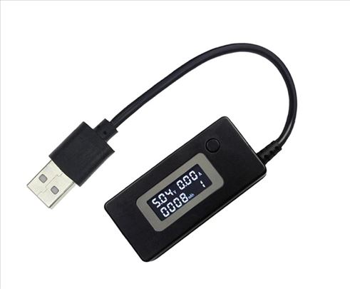 USB LCD Punjač i Multimetar