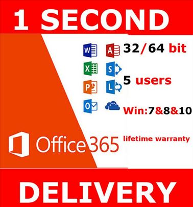 Microsoft Office 365 2019 - legalni account