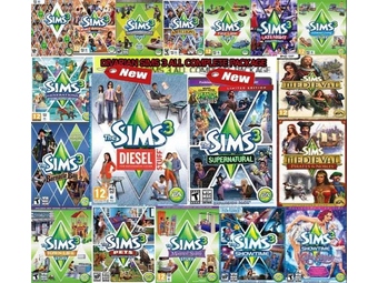 The Sims 3 + Sve Ekspanzije od (2009-2013)u paketu