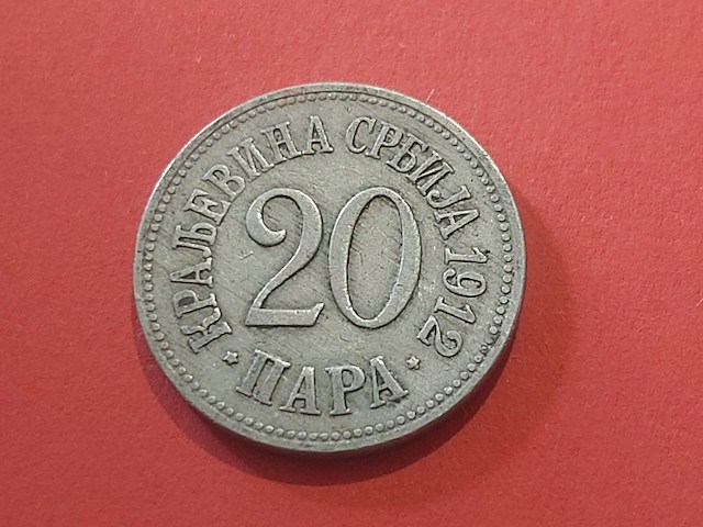 Srbija  - 20 para 1912 god