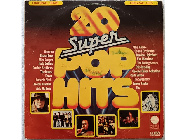 VARIOUS  -  20  SUPER  POP  HITS