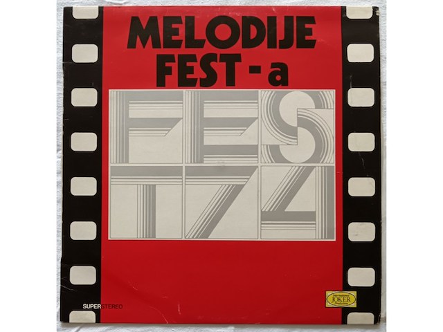 VARIOUS  -  MELODIJE  FEST-a - FEST  74