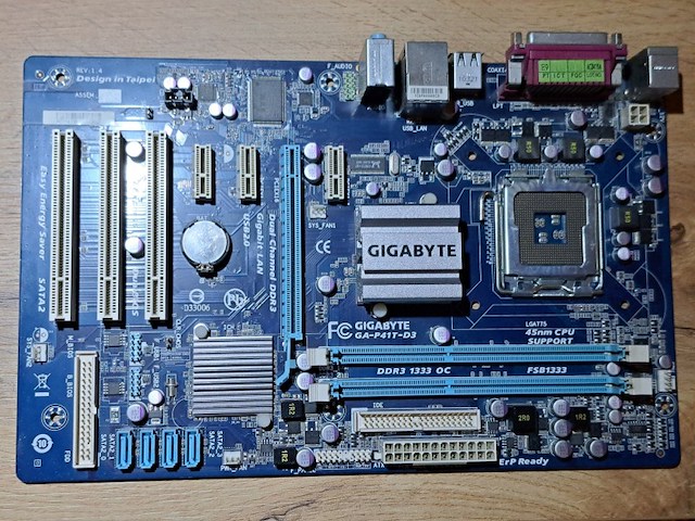 Gigabyte GA-P41T-D3 Socket 775 ddr3 1333 fsb