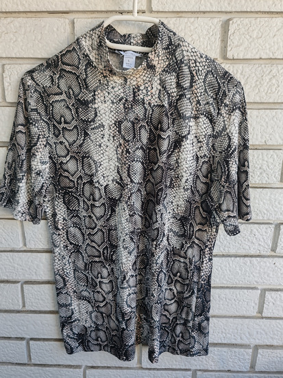 Snake print bluza