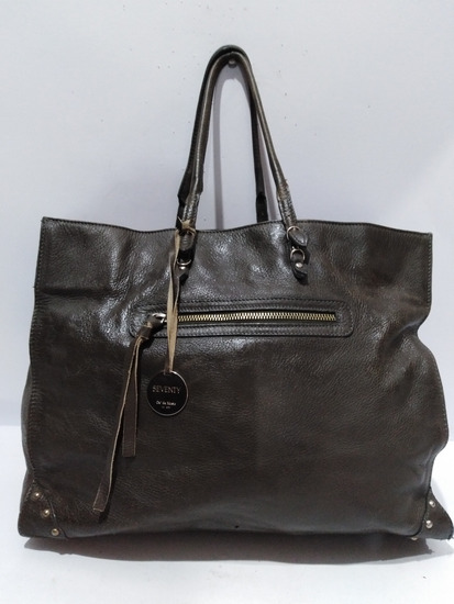 SEVENTY ITALY velika torba prirodna 100%koža