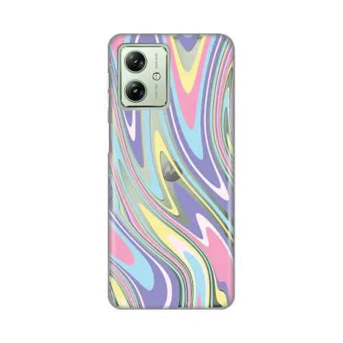 Silikonska futrola - maska print Skin za Motorola Moto G54 Liquid Dream