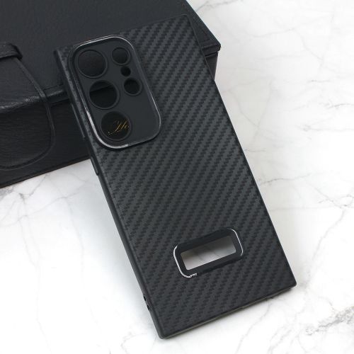 Futrola - maska Carbon Stripe za Samsung S928B Galaxy S24 Ultra crna