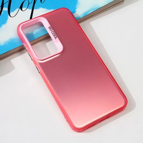 Futrola - maska providna za Samsung S921B Galaxy S24 roza