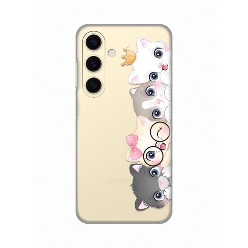 Silikonska futrola - maska print Skin za Samsung S921B Galaxy S24 Cats