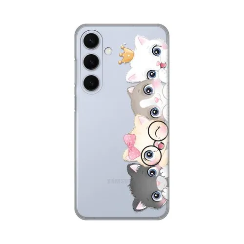 Silikonska futrola - maska print Skin za Samsung S926B Galaxy S24 Plus Cats