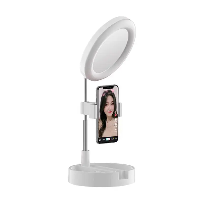 G3 Ring light sa stalkom, 16cm, LED, Beli