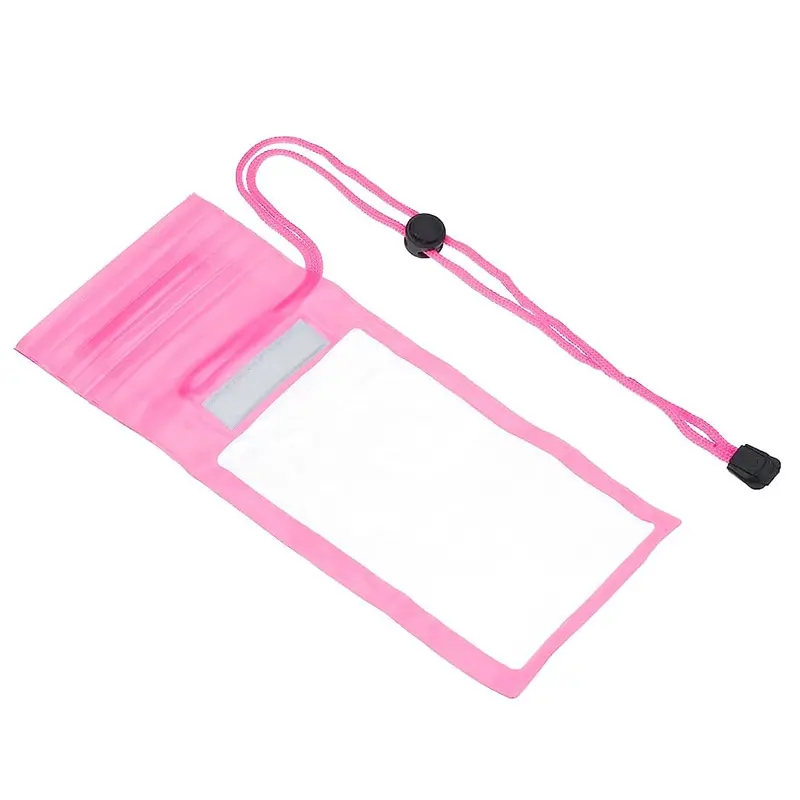 Vodootporna torbica za telefon roze