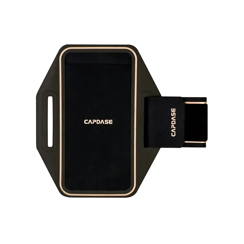 CAPDASE Water-Resistant Armband (iPhone 4,7 in 139x69x8 mm) Posh 141A Black/Gold