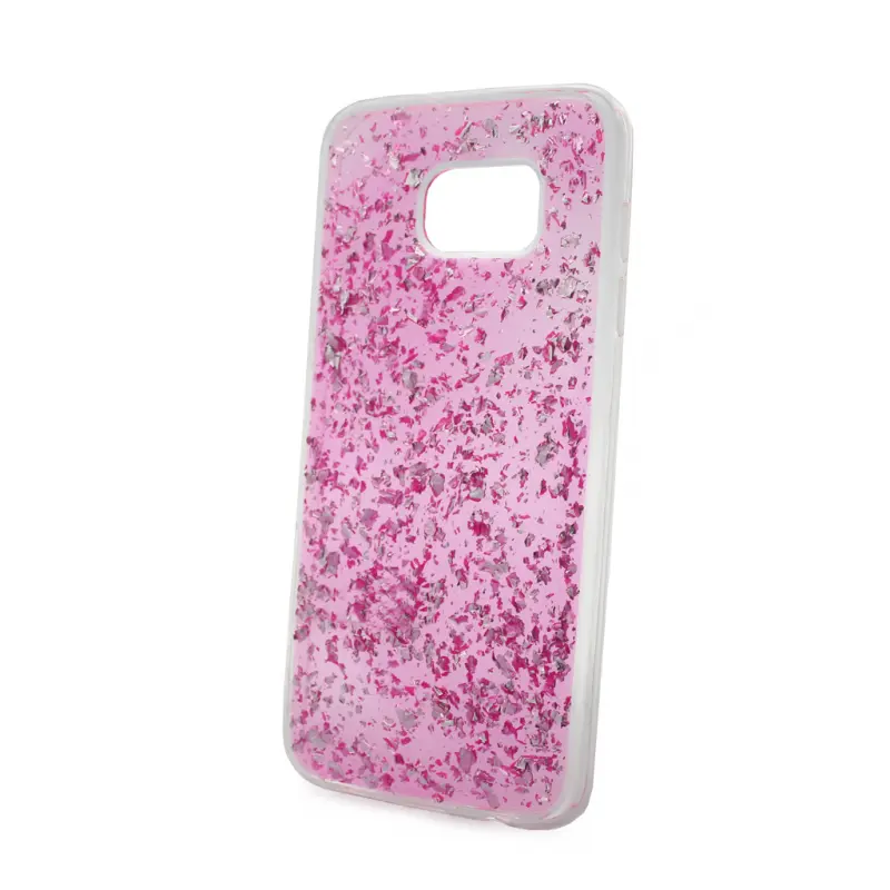 Torbica silikonska Leaves za G935/S7 Edge pink