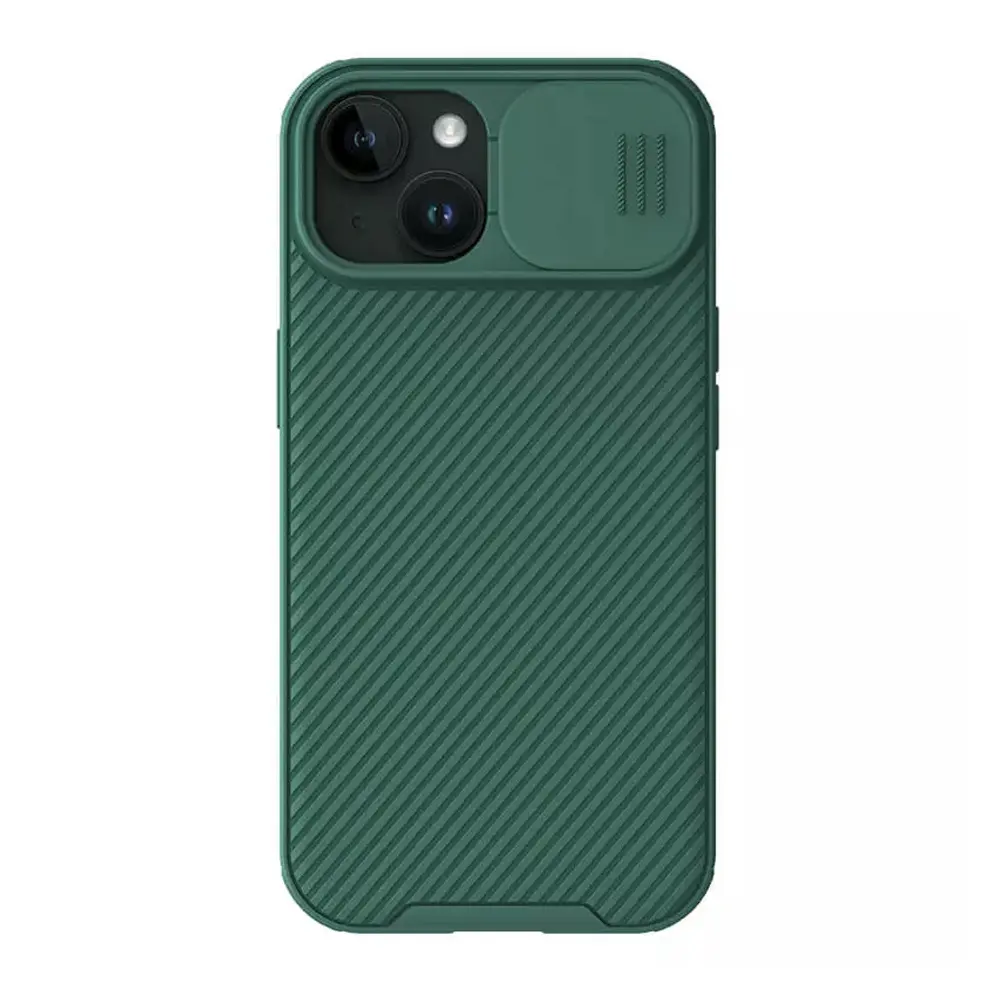 NILLKIN Maska za telefon Cam Shield Pro za iPhone 15 Plus (6.7) zelena