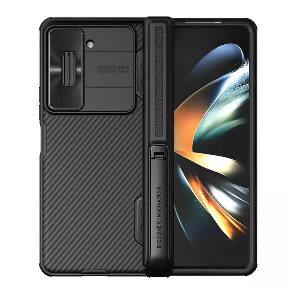 NILLKIN Maska za telefon CamShield Fold Case za Samsung F946B Galaxy Z Fold 5 5G crna