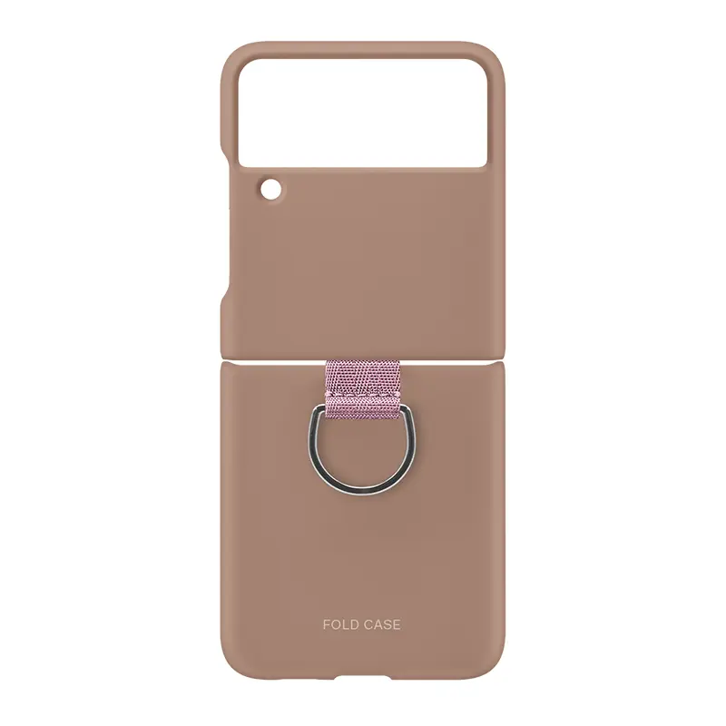 Maska za telefon Elegant Fold design za Samsung F721B Galaxy Z Flip 4 5G roze