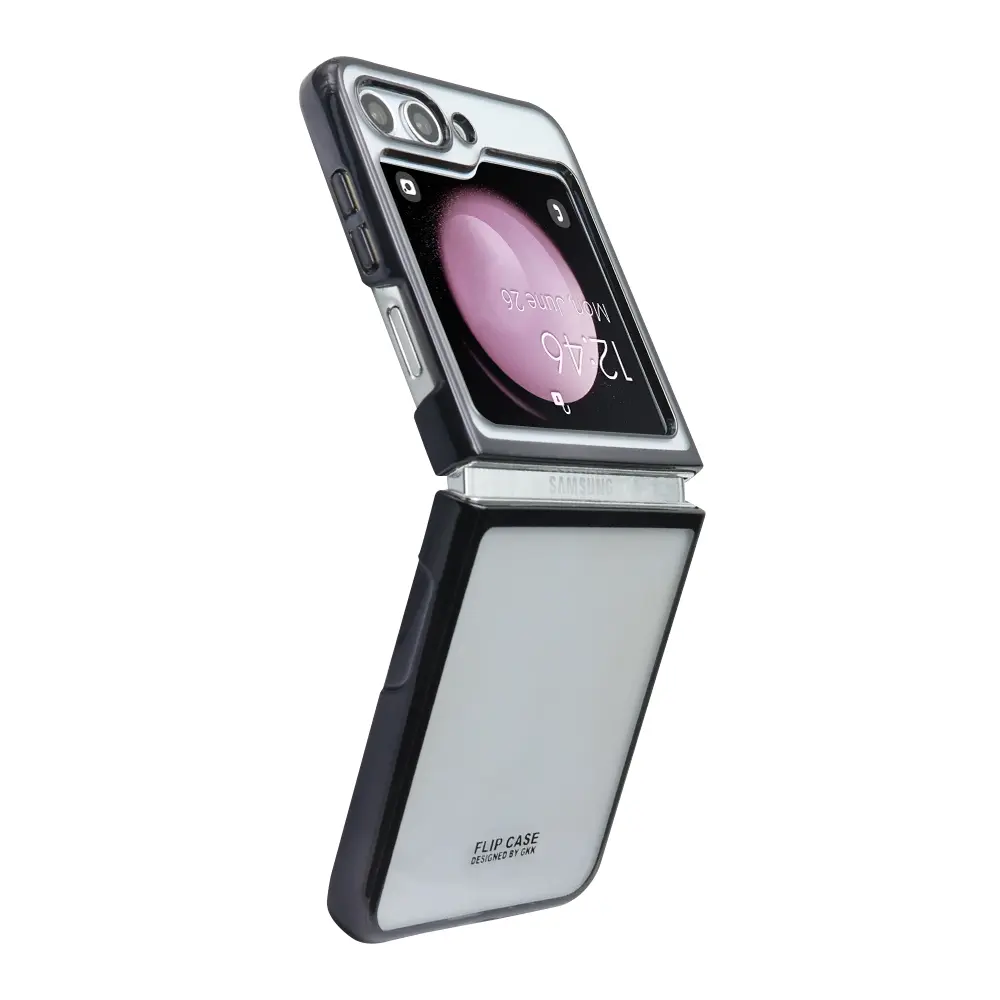 Maska za telefon PVC PROTECT za Samsung F731B Galaxy Z Flip 5 5G crna