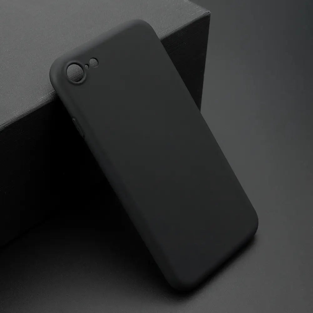 Maska za telefon ULTRA TANKI KOLOR za iPhone SE (2020/2022)/7/8 crna
