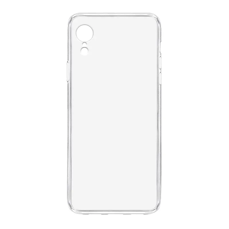 Maska za telefon ULTRA TANKI PROTECT silikon za iPhone XR providna (bela)