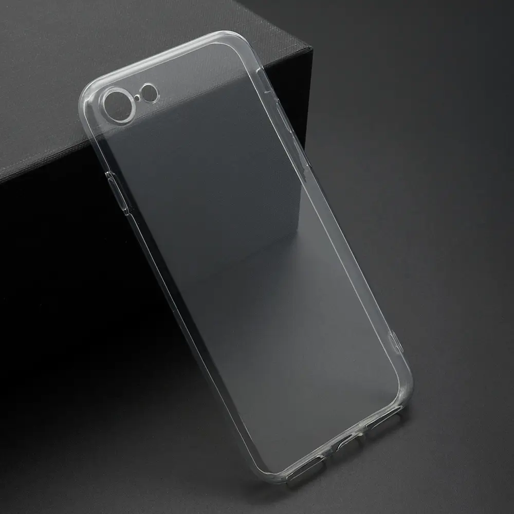 Maska za telefon ULTRA TANKI PROTECT silikon za iPhone 7/8/SE (2020/2022) providna (bela)