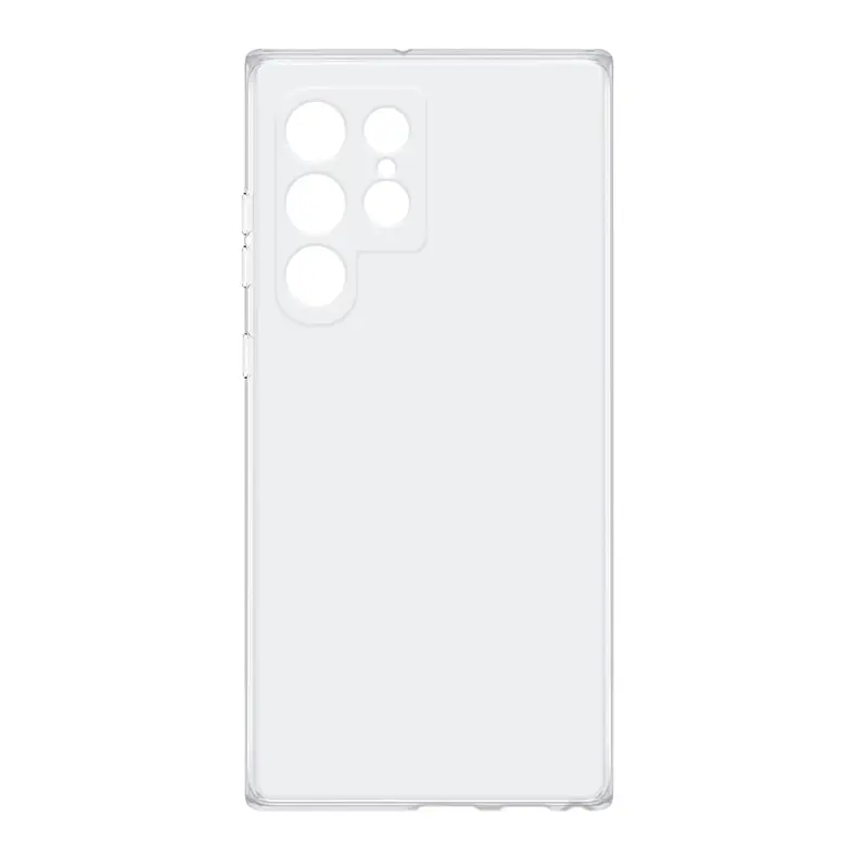 Maska za telefon ULTRA TANKI PROTECT silikon za Samsung S908B Galaxy S22 Ultra 5G providna (bela)