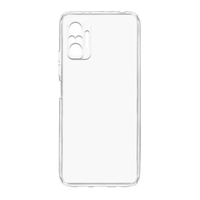 Maska za telefon ULTRA TANKI PROTECT silikon za Xiaomi Redmi Note 10 Pro/Redmi Note 10 Pro Max providna (bela)