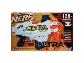 NERF Pištolj ultra AMP+6 sundjerastih strelica