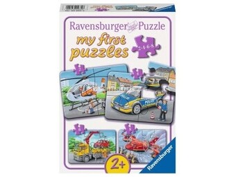 Ravensburger puzzle (slagalice) Moja vozila sa prvenstvom prolaza