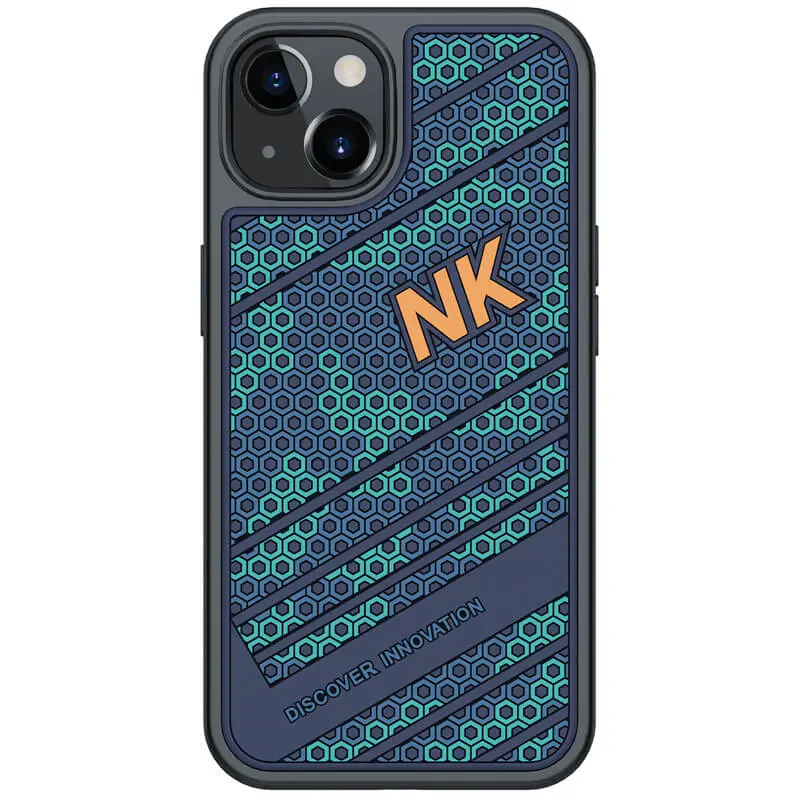 NILLKIN Maska za iPhone 13 6.1 Striker plava