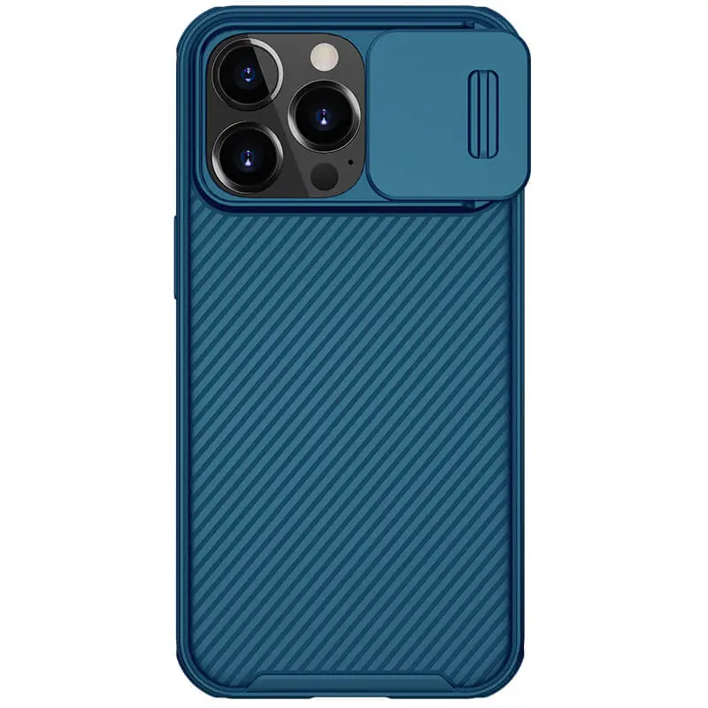 NILLKIN Maska za iPhone 13 Pro 6.1 CamShield Pro Magnetic plava