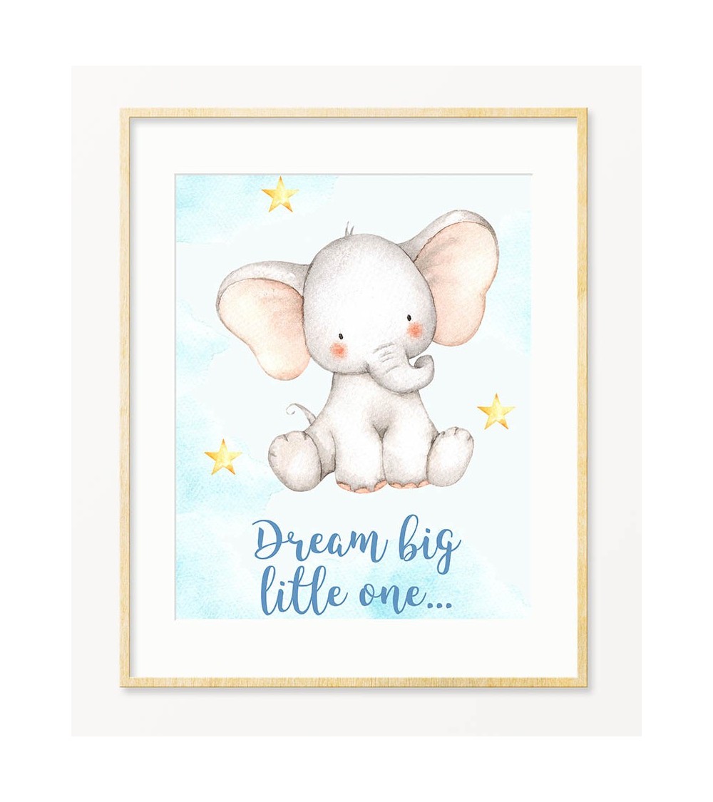 POSTER SA PORUKOM DREAM BIG LITTLE ONE... (ART. P-2455)