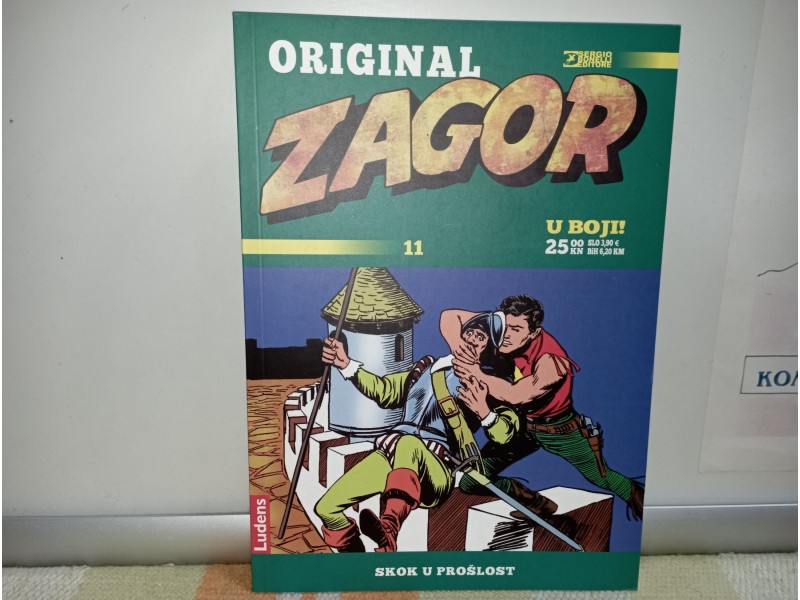 ZAGOR original u boji - broj 11 (sa posterom)