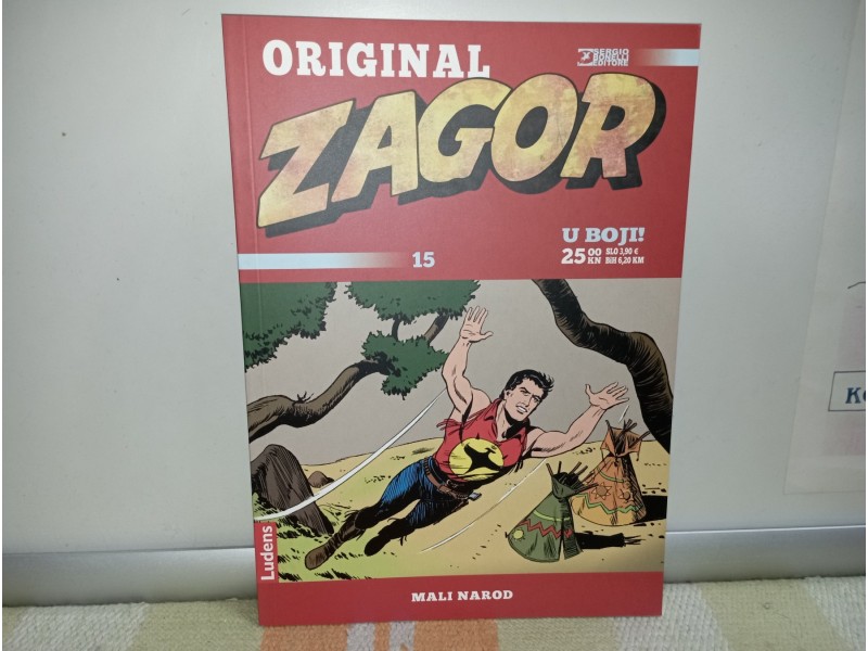 ZAGOR original u boji - broj 15 (sa posterom)