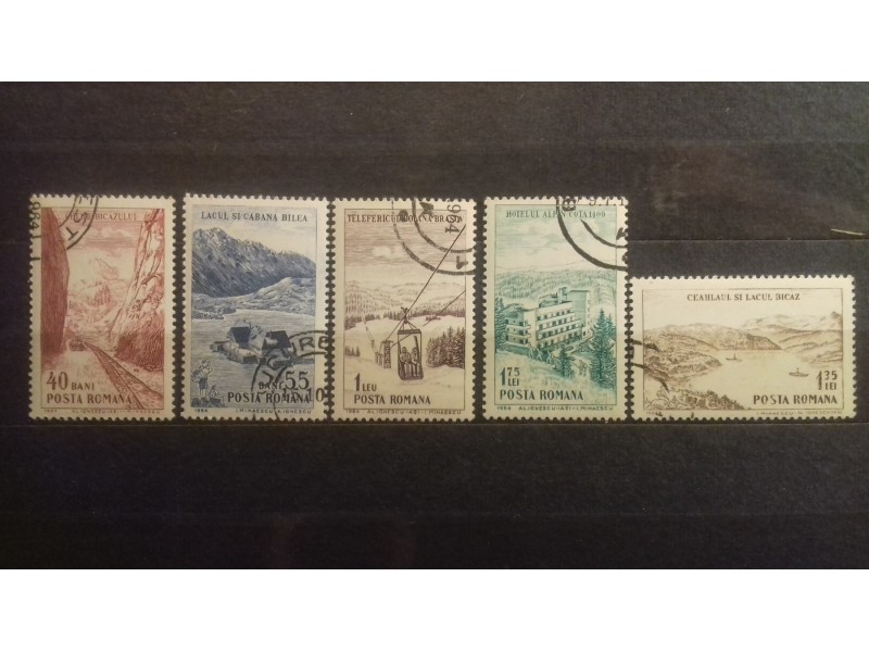 Rumunija - Predeli 1964.
