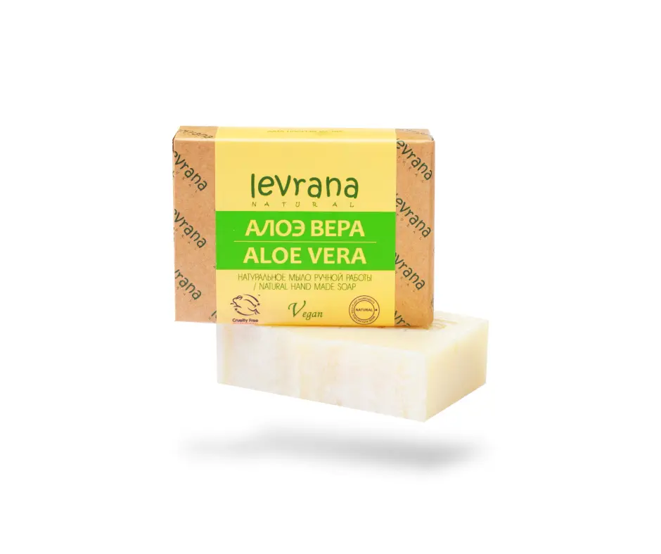 LEVRANA Prirodni ručno pravljeni sapun-krema ALOE VERA 100 g