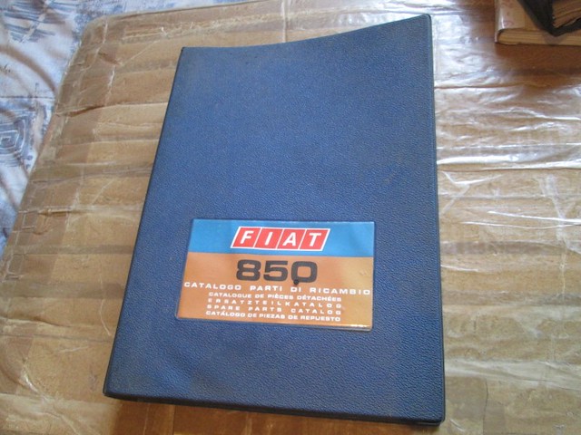 Fiat 850 catalogo parti di ricambio