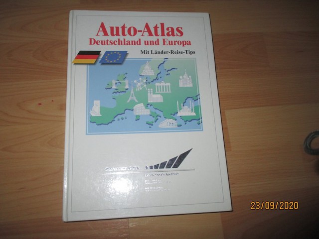 Auto-atlas Deutschland und Europa