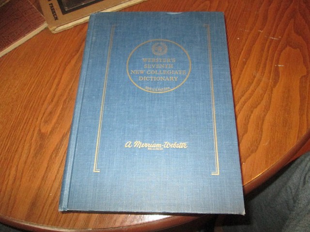 Webster seventh new collegiate dictionary
