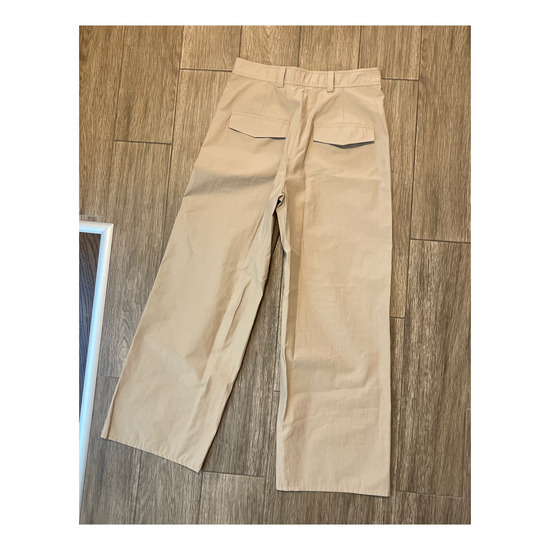 ZARA camel wide leg pantalone, NOVO