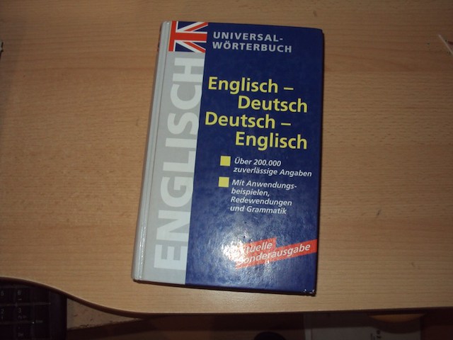 Englisch-Deutsch ,  Deutsch-Englisch