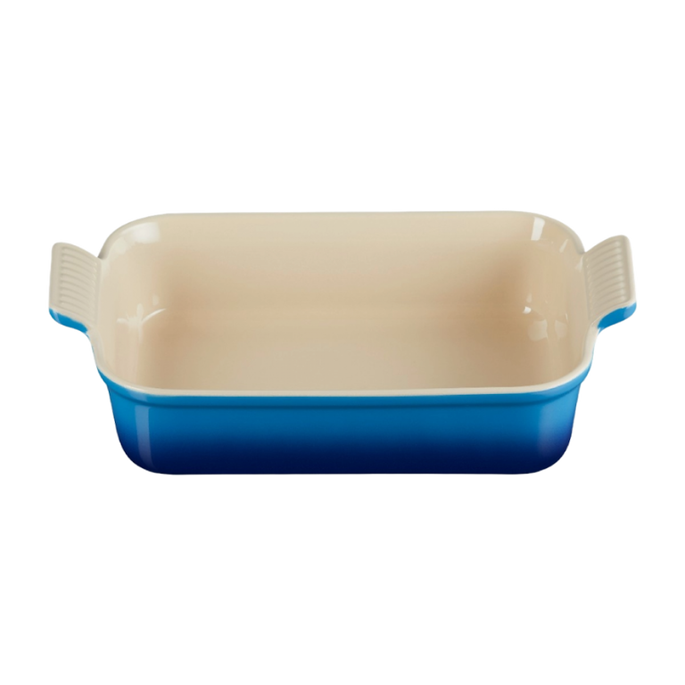 Le Creuset keramička pravougaona posuda, azure blue, 26 cm