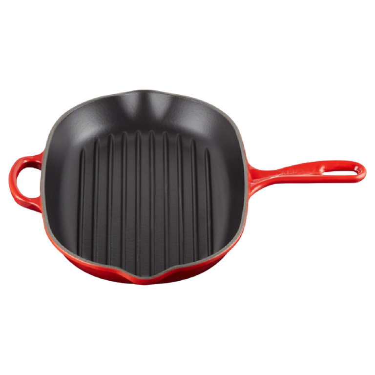 Le Creuset ovalni grill tiganj od livenog gvožđa , 26 cm