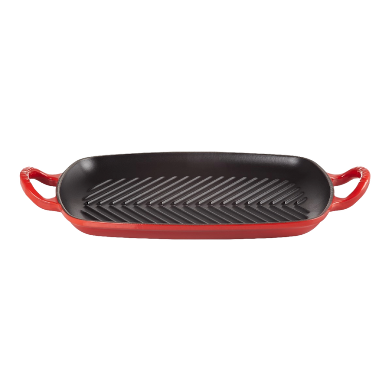 Le Creuset plitki pravougaoni grill od livenog gvožđa , 30 cm