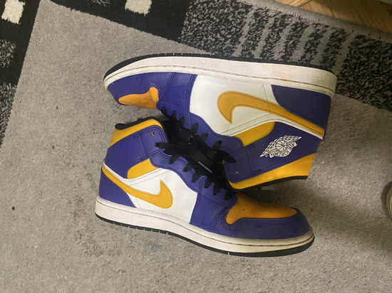 Jordan 1 Lakers